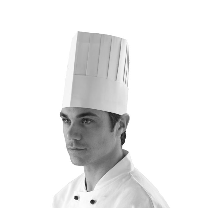 Pleated Chefs Hats 20cm - Sybron