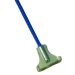 Blue handle for kentucky mop with metal clip - Sybron