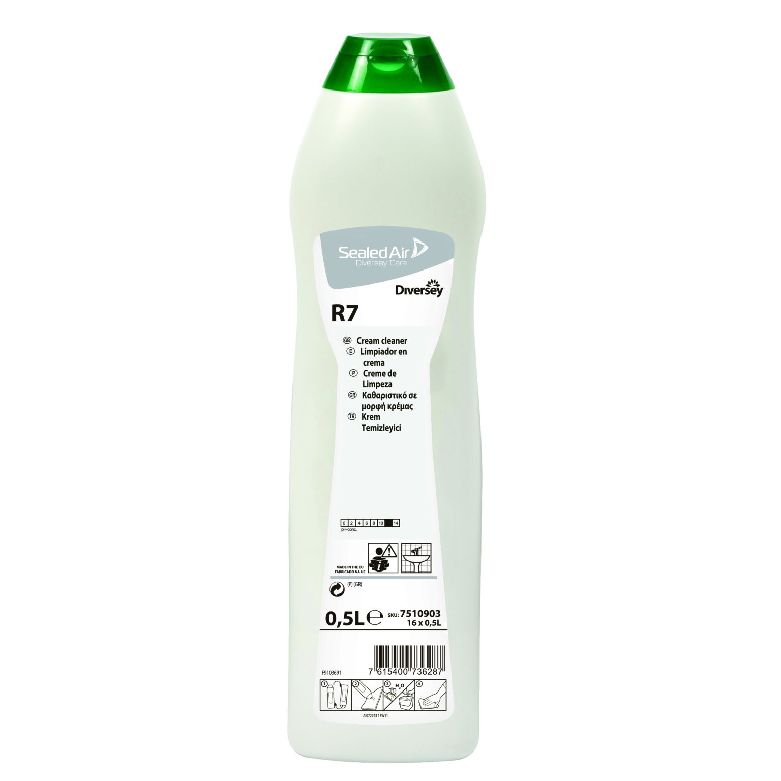Room Care R7 Cream Cleaner 500ml - Sybron