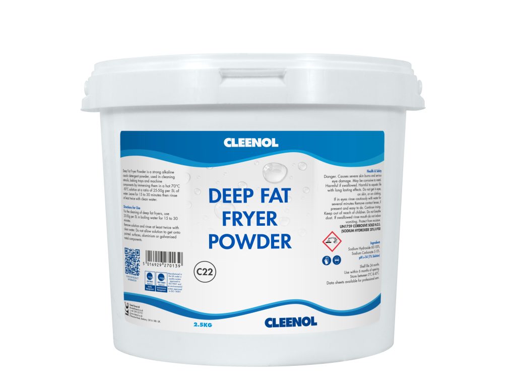 Cleenol Deep Fat Fryer Powder 2.5kg - Sybron