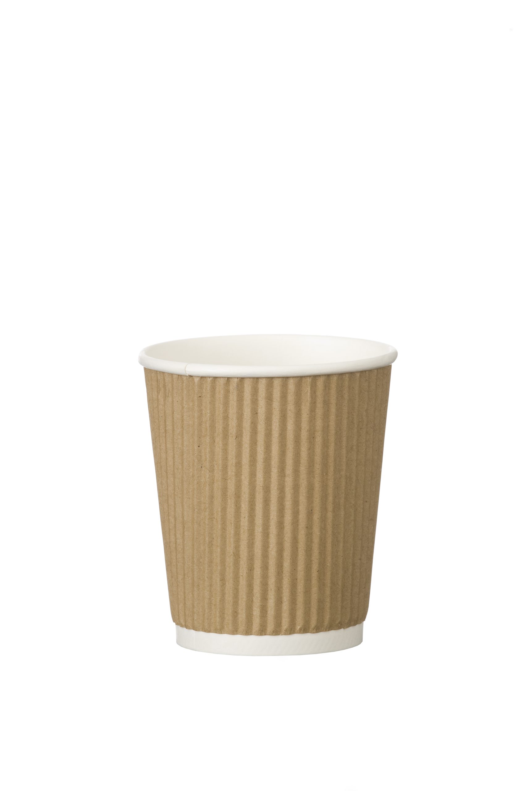 8oz Ripple Cup Plain Kraft - Sybron