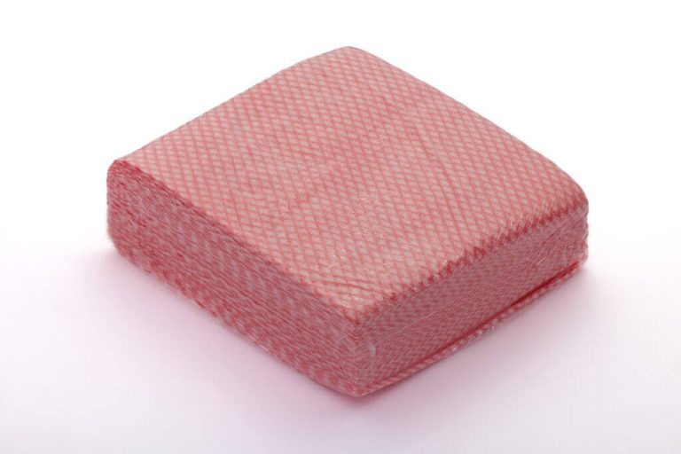 Every Day Non Woven Cloth - Red - 38x38cm (Case of 14) - Sybron